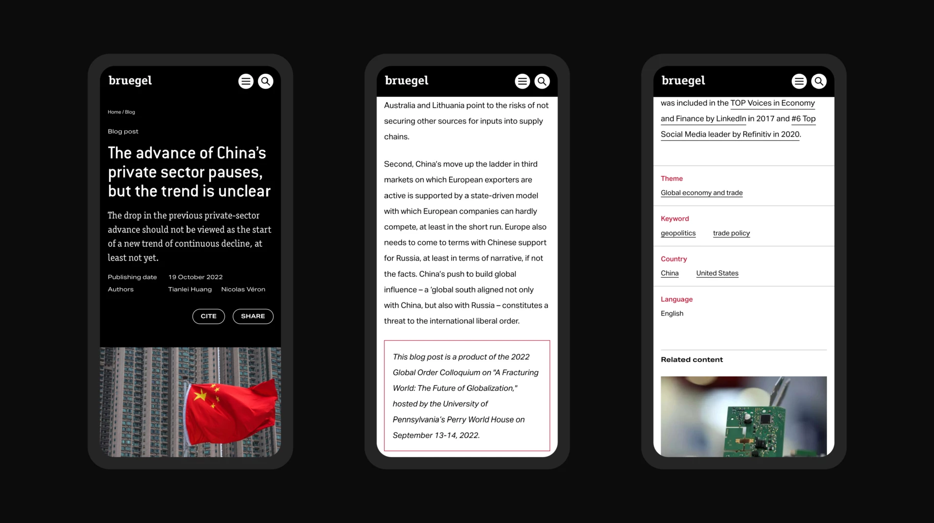 A pioneering platform for Europe’s leading economic think tank | Soapbox