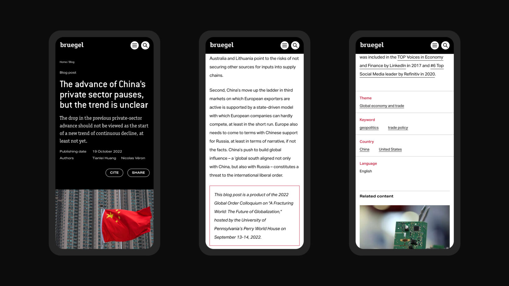 A pioneering platform for Europe’s leading economic think tank | Soapbox